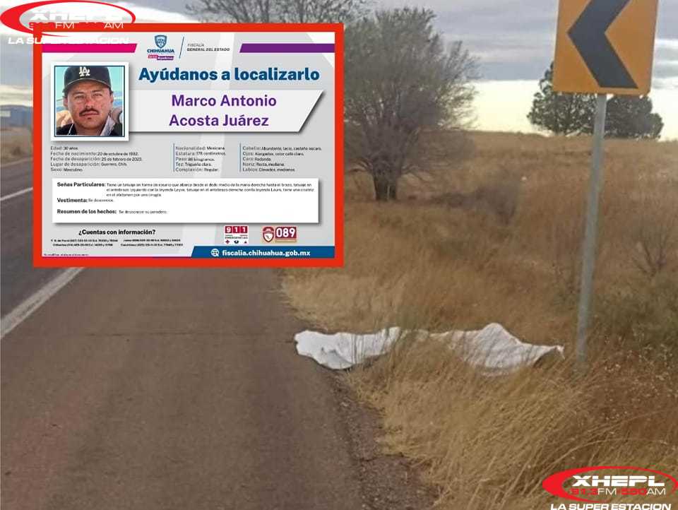 Identifican al ejecutado en la carretera a La Junta